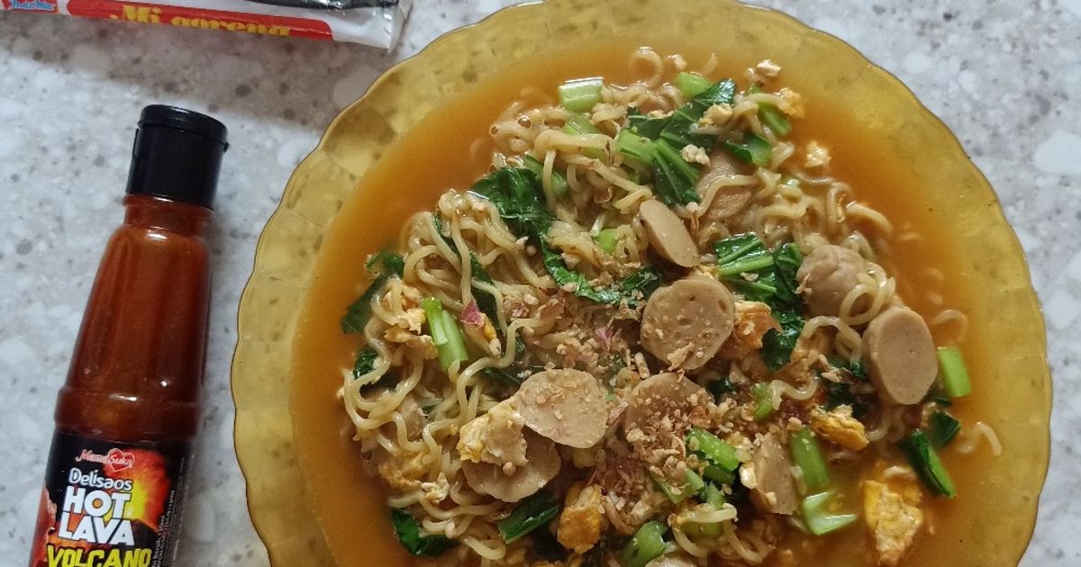 Resep Mie Godok Volcano Ekonomis oleh Retno Pujianti - Cookpad