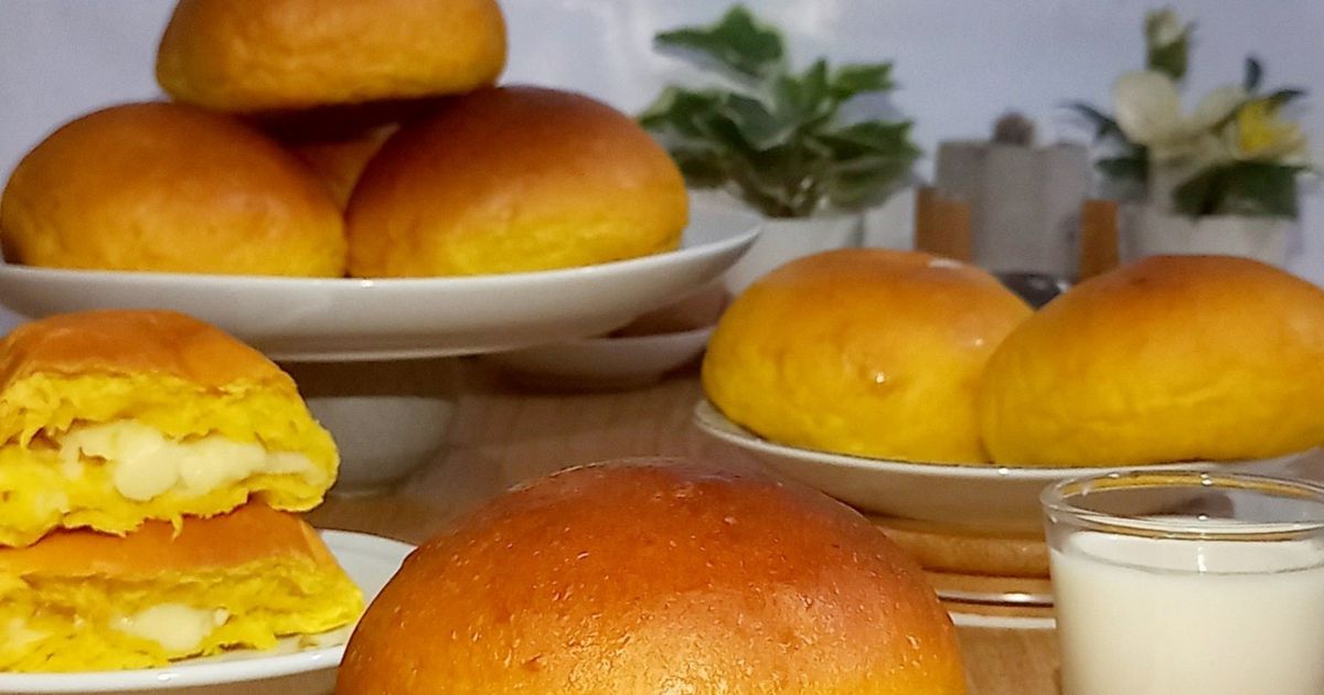 Resep Roti Labu Keju Manis oleh Wenny Yudi, S.Psi, MM. - Cookpad