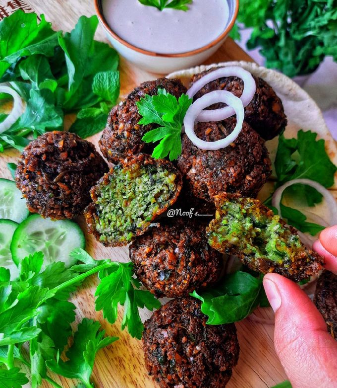 Resep Ta'ameya/ Tamiya/ Falafel Khas Mesir oleh Noof's Kitchen - Cookpad