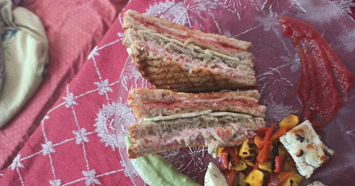 Hung Curd Multigrain Toasties Recipe by Manika Dargan - Cookpad