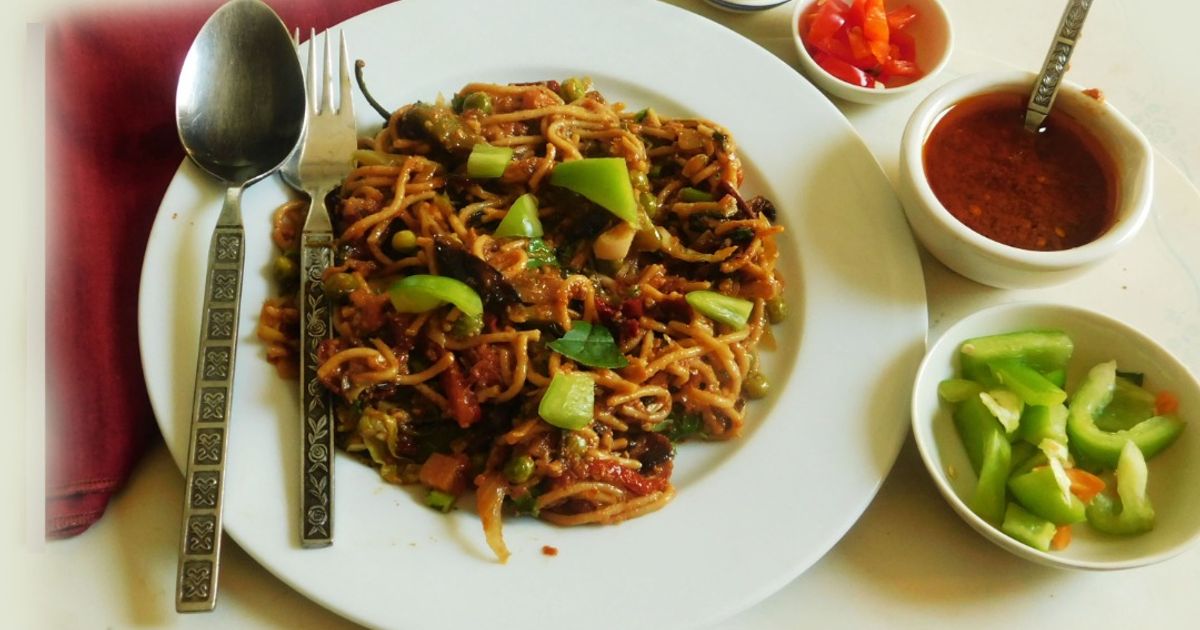 Aromatic, Spicy, Hot, Protein Rich Noodles Cooked In Indo American ...
