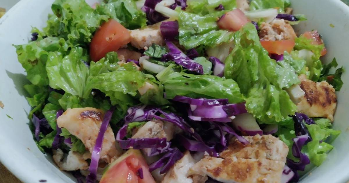 30 resep salad selada keriting dan kol ungu enak dan mudah - Cookpad