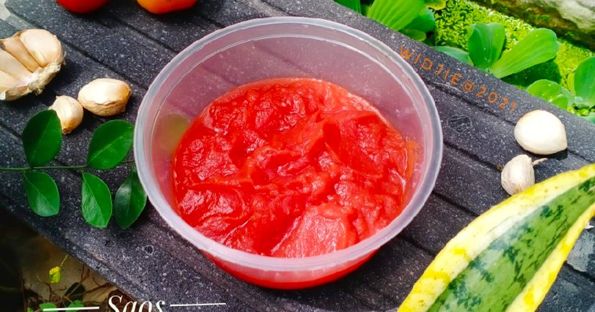 Resep Saos Tomat Homemade oleh Widjie Astuti - Cookpad