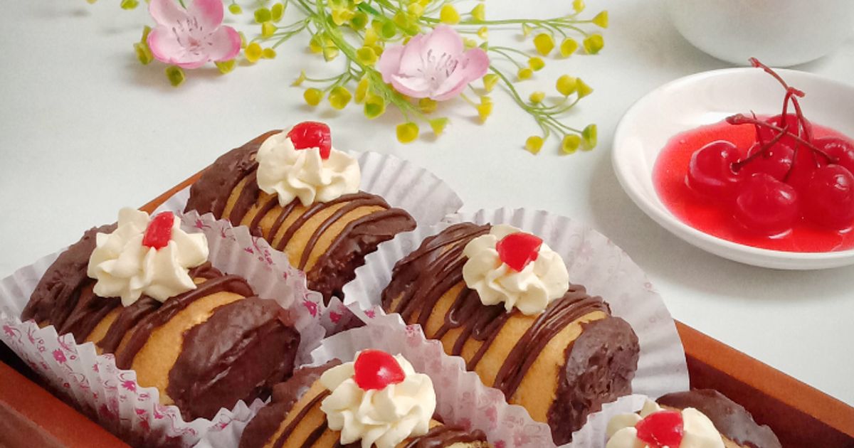 Resep Mini Roll Cake oleh Adelia Firdaus - Cookpad