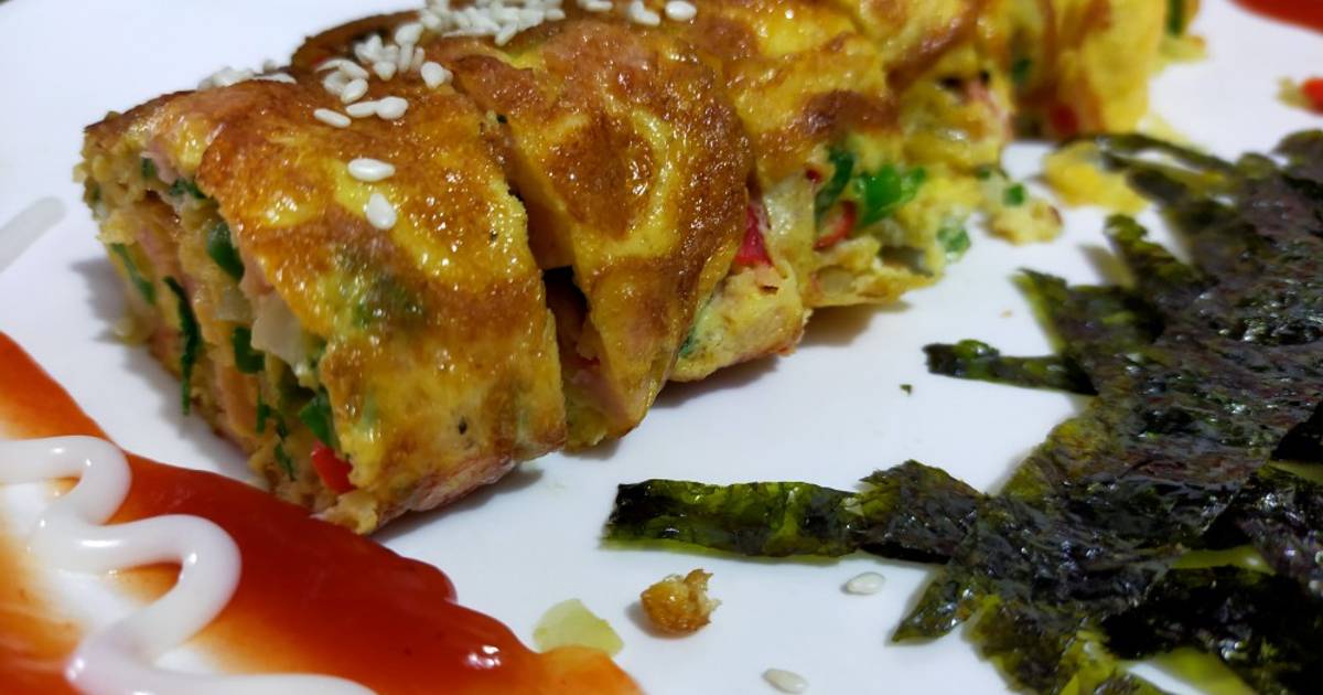 Resep Gyeranmari (telur gulung Korea) oleh chi_chi - Cookpad
