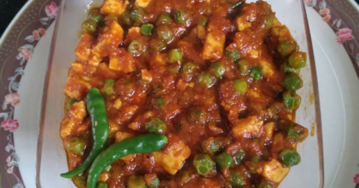 Matar Paneer Without Onion Garlic Recipe by Avni Arora - Cookpad