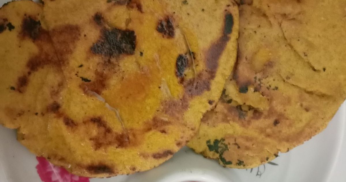Arti Nagar દ્વારા રેસીપી જુવાર મસાલા રોટલા(Jowar Masala Rotla Recipe In ...