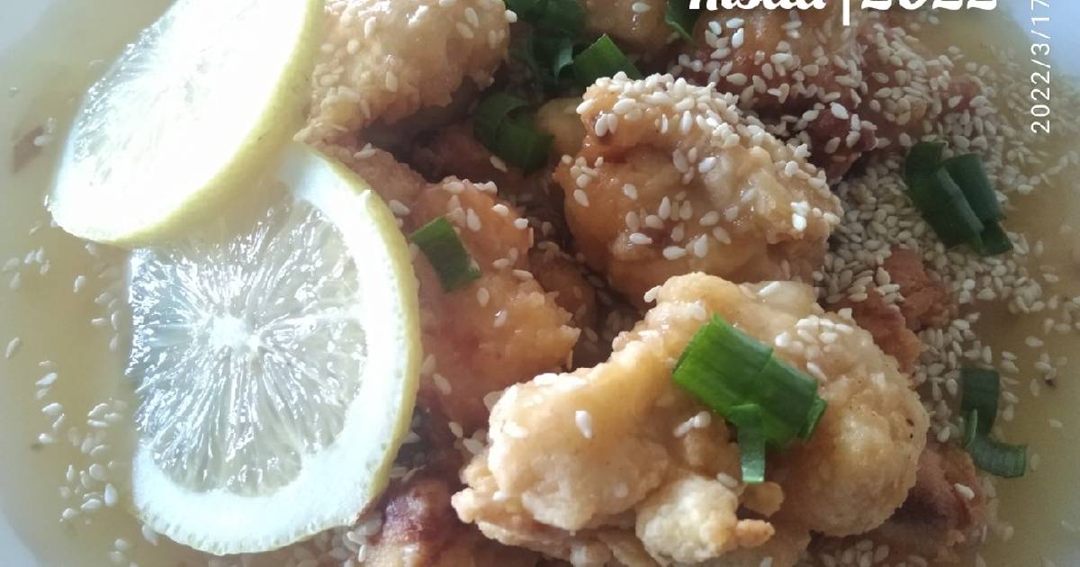 Resep Ayam Saus Lemon Madu oleh Risda - Cookpad