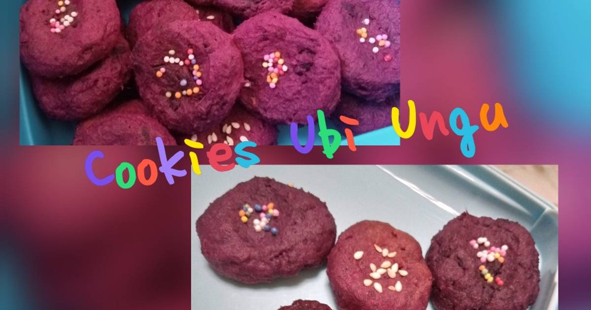 19 resep cookies ubi ungu enak dan sederhana ala rumahan - Cookpad