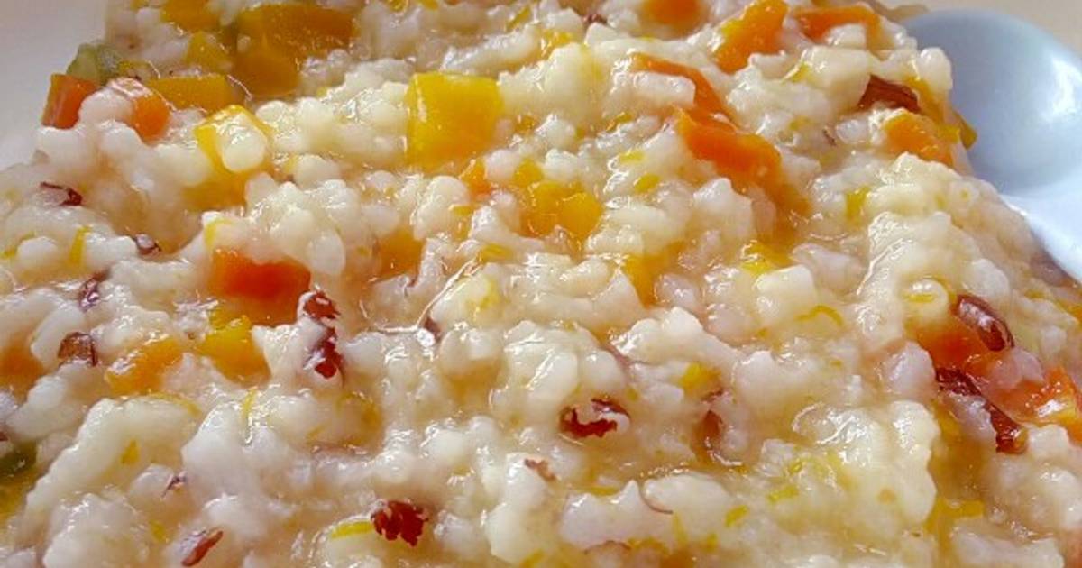 Resep 1y+ Nasi tim vege beras merah -nya mas Rendra 💚😊 oleh yayi ...