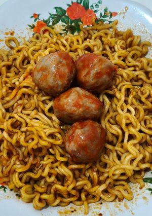 Resep Indomie Hack Rendang Plus Aceh oleh Key - Cookpad
