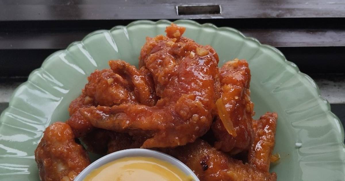 Resep ayam richeese pedas & lezat ala rumahan dengan saus keju