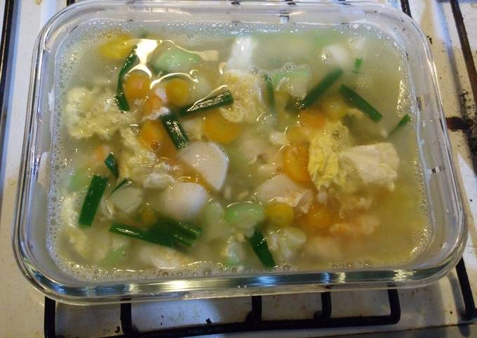 Resep Sup oyong balita oleh Dapur Desy - Cookpad