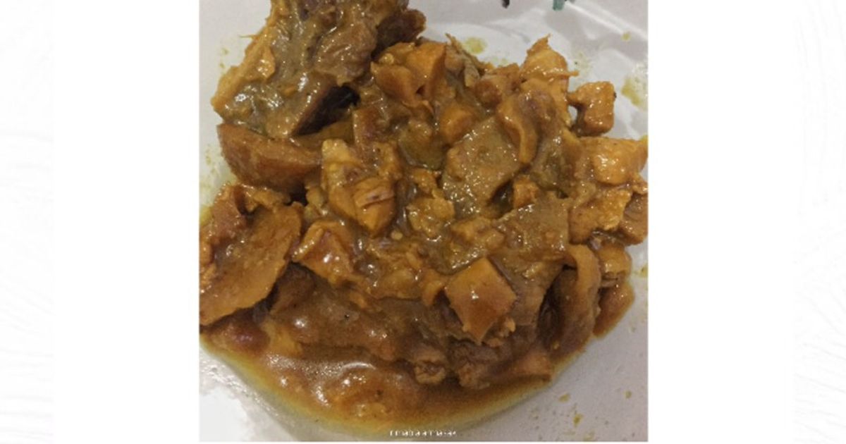 Resep Semur Cincang Ayam Jamur (Toping Mi Ayam) oleh rimaulin - Cookpad