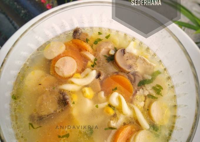 Resep Sup jamur oleh Anida Vikria - Cookpad