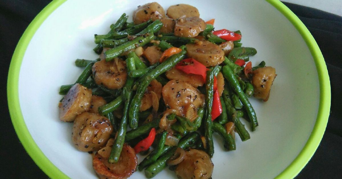 Resep tumis bakso lada hitam rumahan enak dan mudah - Cookpad