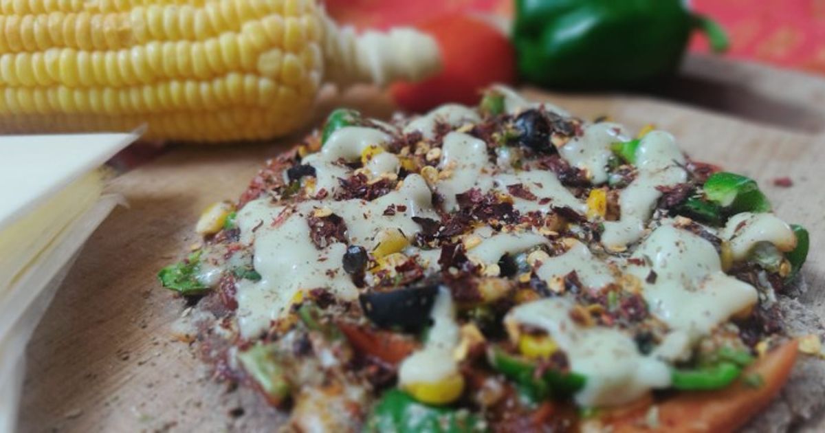 Ragi Pizza Recipe by Mitali Jain - Cookpad