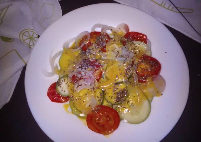 Resep Salad Timun dan Tomat #BandungRecook2_GiacintaPermana oleh Dapur ...