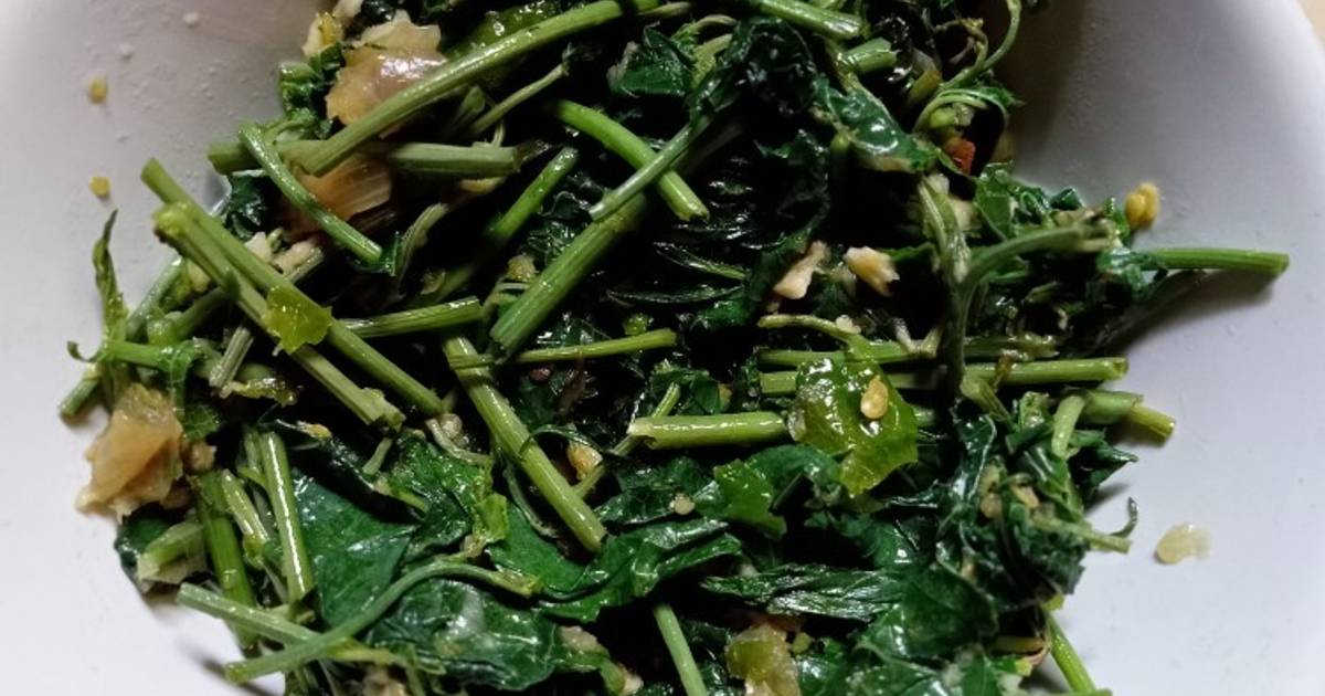 Resep Tumis daun Poh-pohan/Lampinak/Tang-tang Angin/Pepino/Lempipi oleh ...
