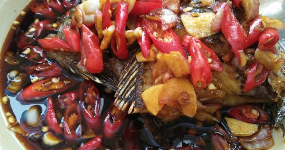 Resep Masak ikan saos kecap pedas oleh Ully Wulandari - Cookpad