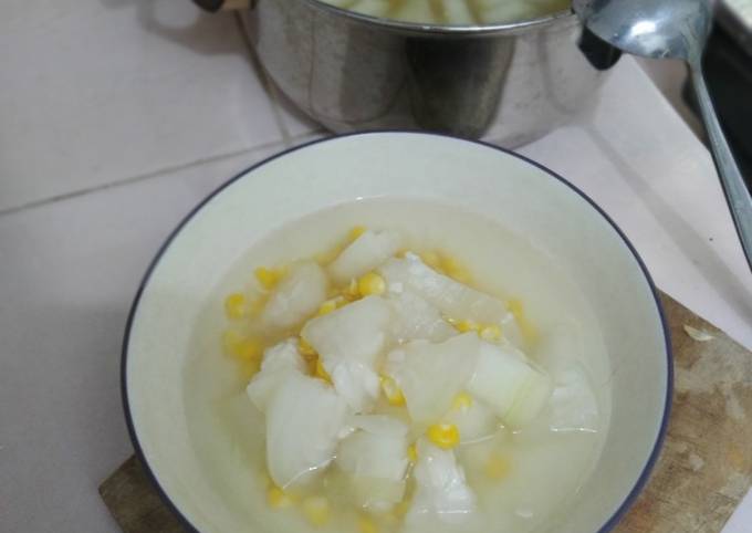 Resep Sayur Bening Leor / Labu air / Labu Parang oleh Maria Ulfah - Cookpad