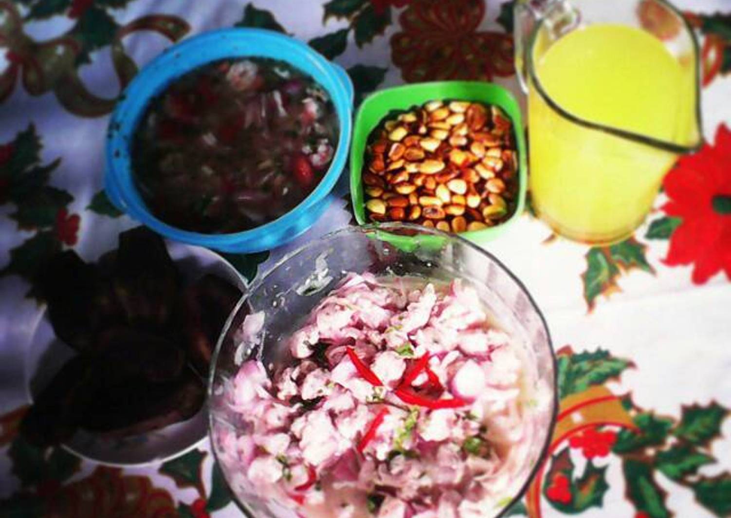 Ceviche blanco (curtido) Receta de Memo Fernández- Cookpad