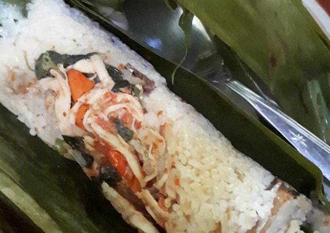 Resep Nasi Bakar Ayam Suwir Kemangi Oleh Ika Septiana Cookpad