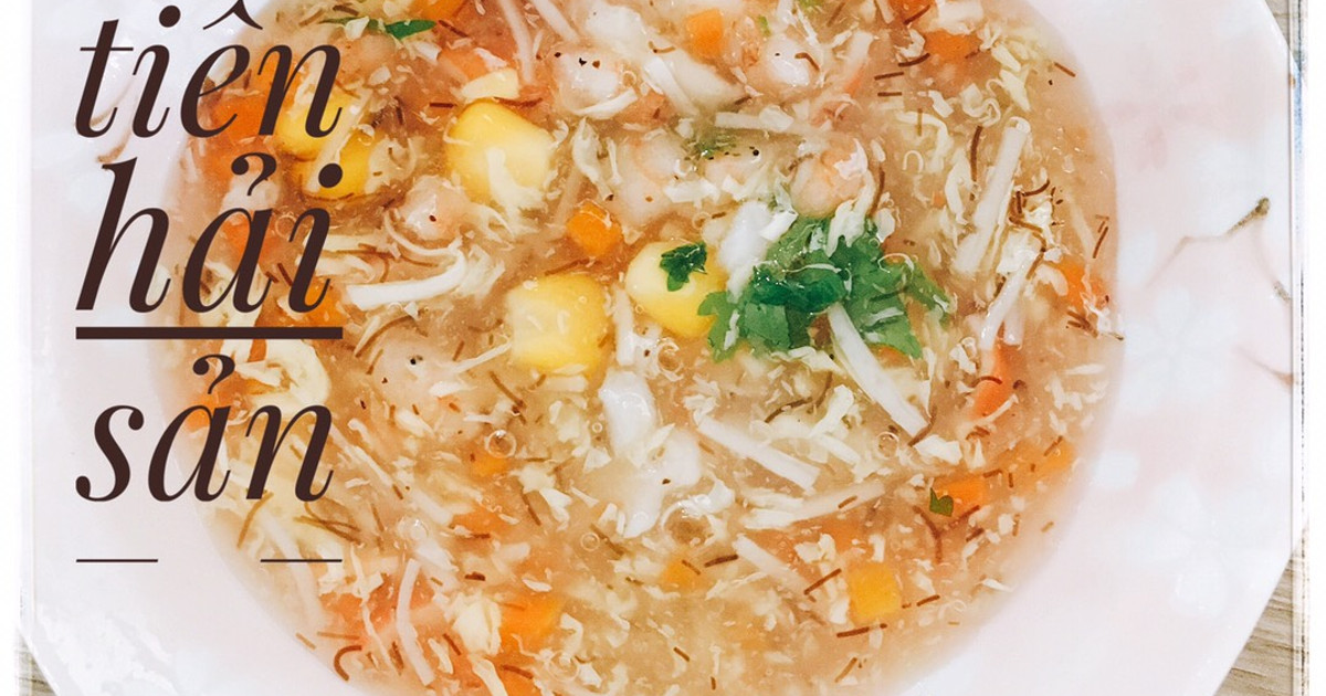 Cách Làm Món Soup Tóc Tiên Hải Sản của Quỳnh Nga - Cookpad