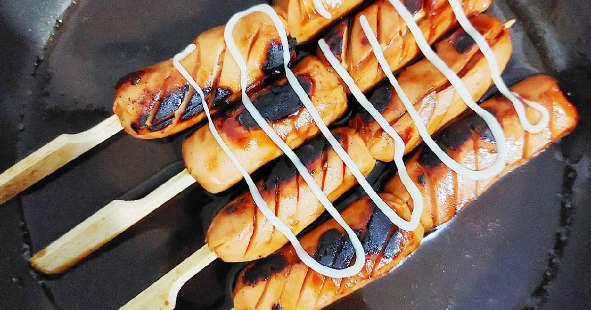Resep Sosis Bakar Saus Barbeque untuk menu diet oleh Puspitasari Anggradewi - Cookpad
