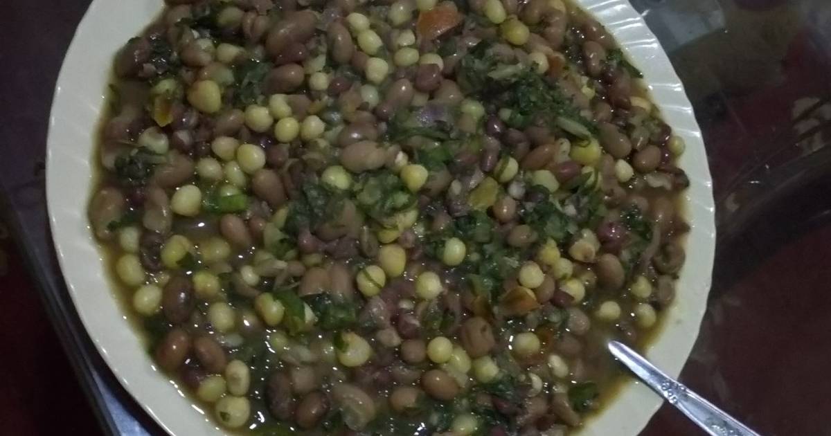 Fried githeri Recipe by RoseGlory Karimi - Cookpad