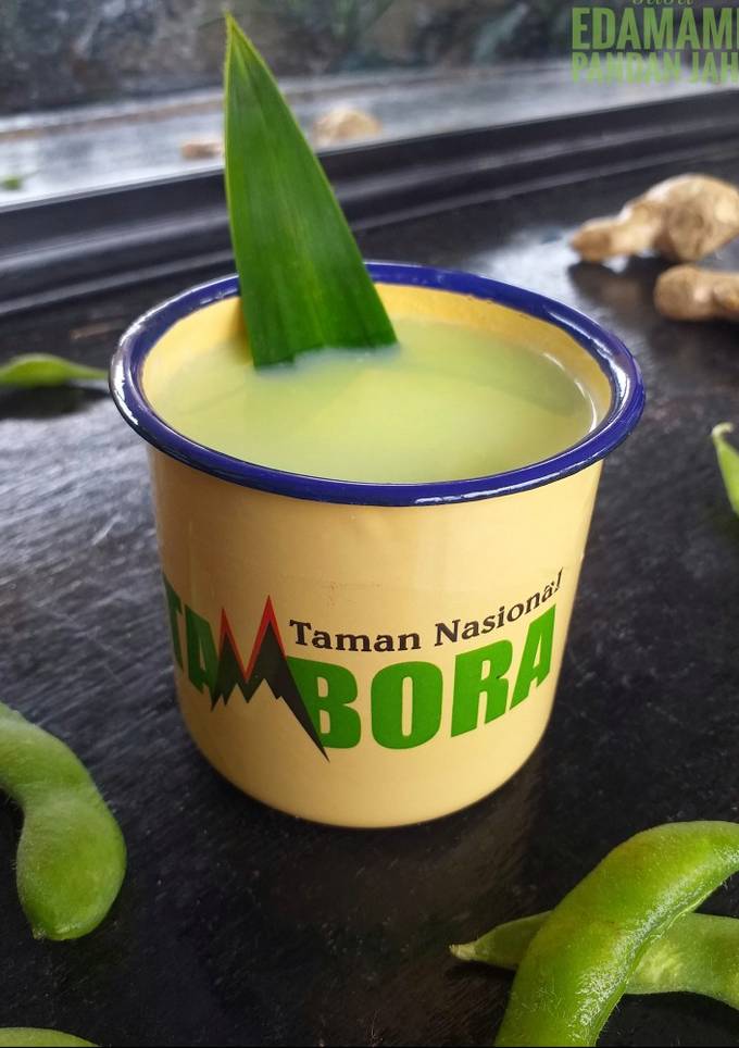 Resep Susu Edamame Jahe Pandan (rasa sari kacang hijau) oleh Binti Sae ...