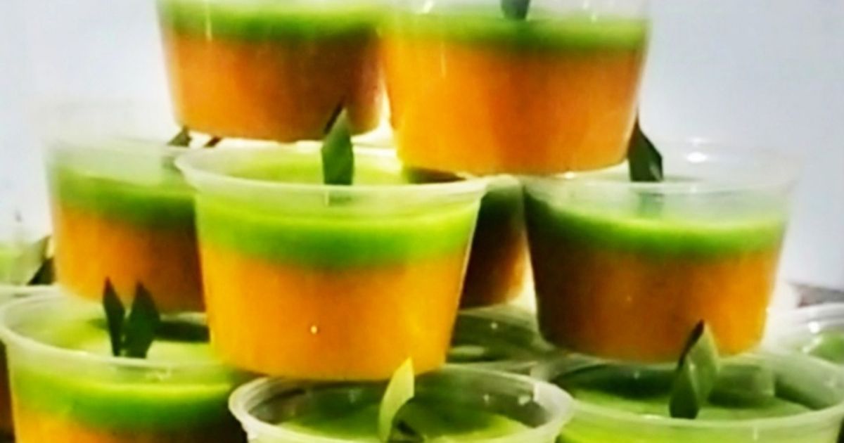 Resep Talam Labu Kuning Pandan oleh Leny Handayani - Cookpad