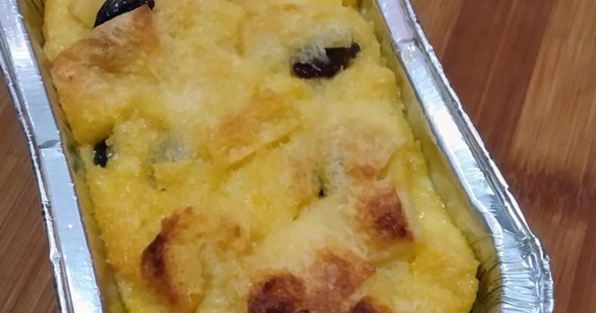 Resep Puding Roti Kismis oleh Diah Yulianti - Cookpad