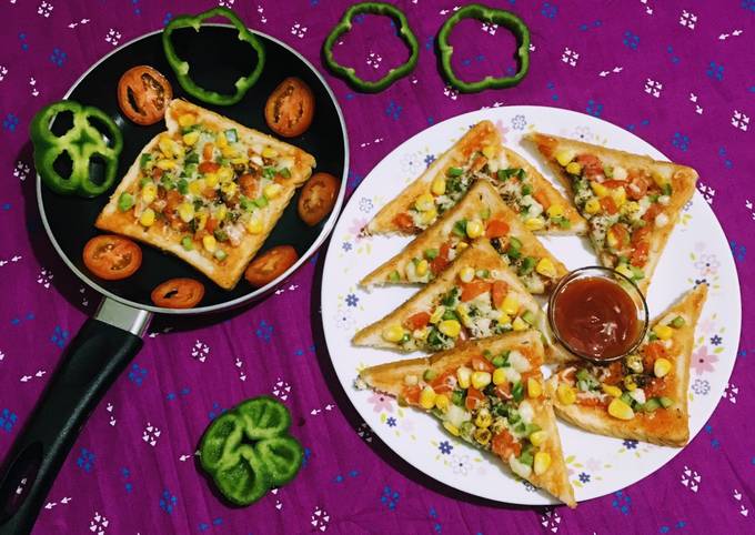 Vegetable Toast Recipe by Sudipa Gope - Cookpad