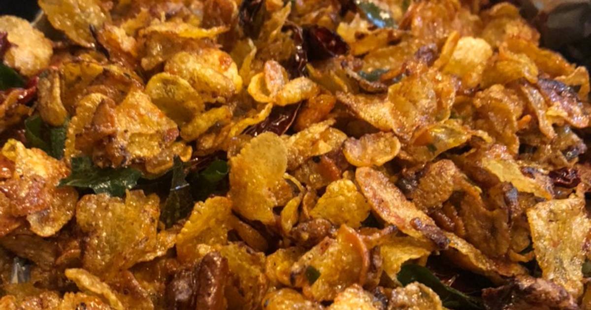 Resipi Cornflakes salted egg oleh Azie - Cookpad