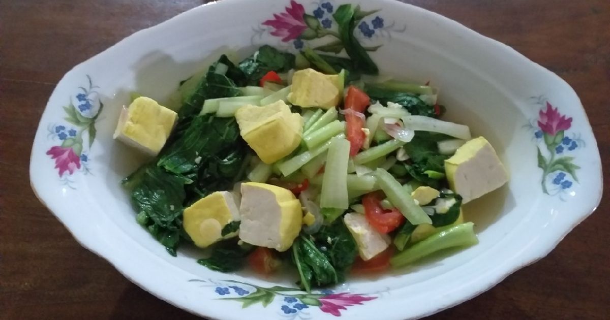 Resep Sayur Bening Caisim Tahu oleh Lisa _ Icha - Cookpad