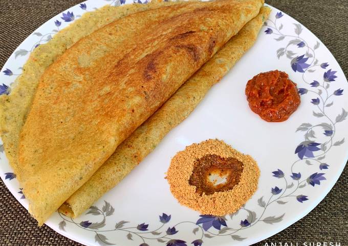 Mixed Dal Dosa Recipe by Anjali Suresh - Cookpad