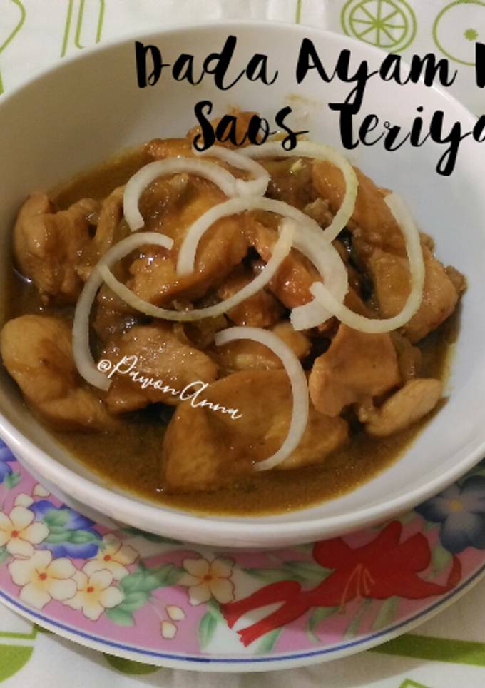 Resep Daging Ayam Fillet Saos Teriyaki oleh Pawon Ndeso Artikah - Cookpad