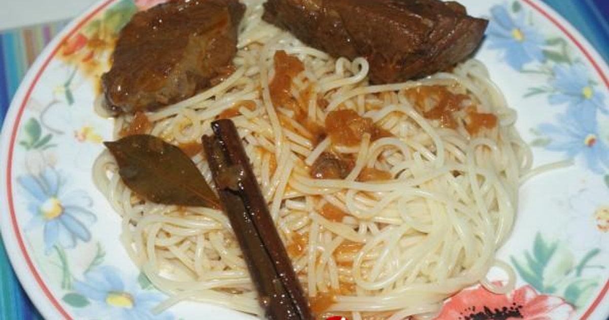 Pastitsada From Mrs Toula Recipe by Cookpad Greece - Cookpad