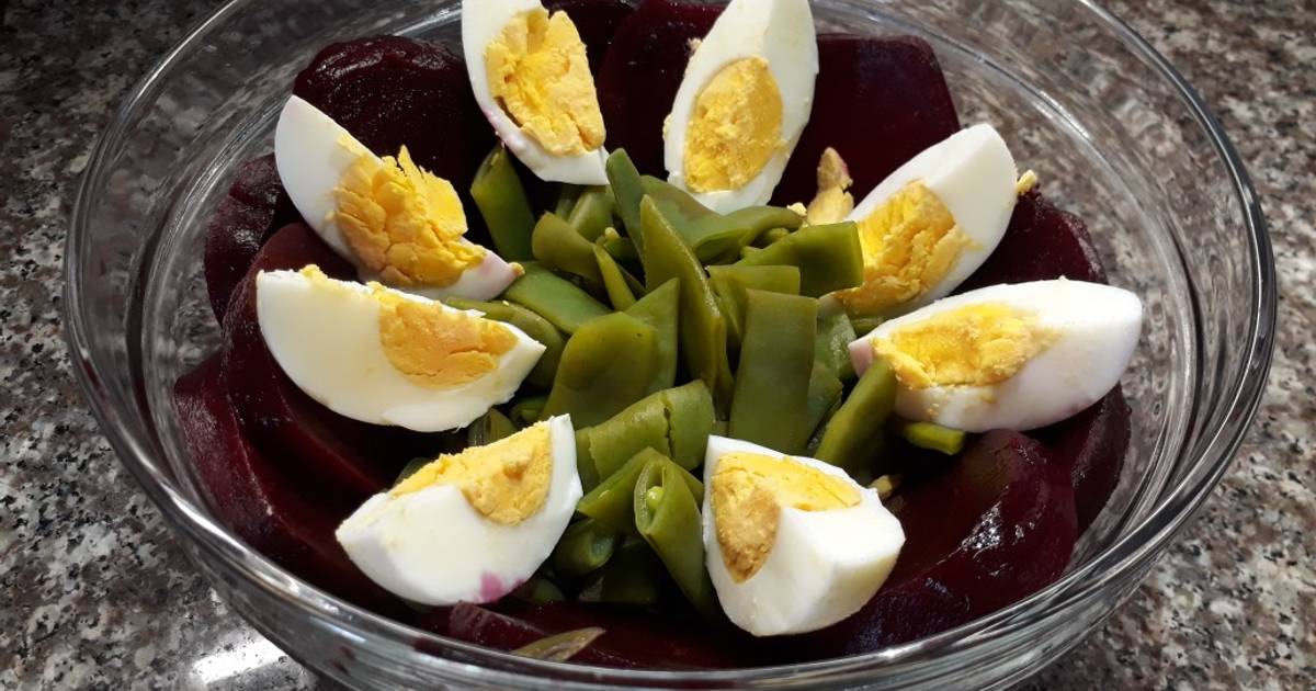 Ensalada de chauchas y remolacha - 30 recetas caseras- Cookpad