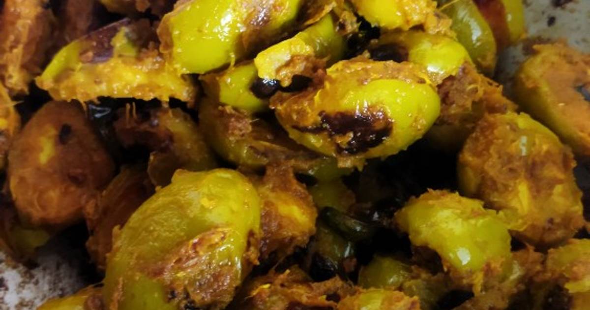 अमड़ा का अचार(amra ka achar recipe in hindi) रेसिपी बनाने की विधि in ...