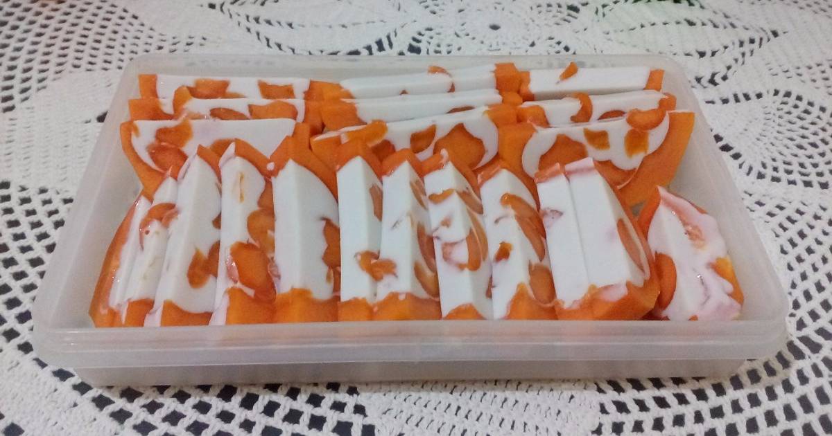Resep Puding Pepaya Susu oleh Liza Gusmawati - Cookpad