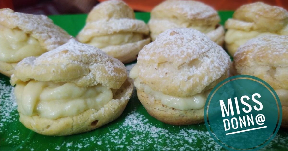 Resep Kue Sus Isi Fla oleh Miss Donna - Cookpad