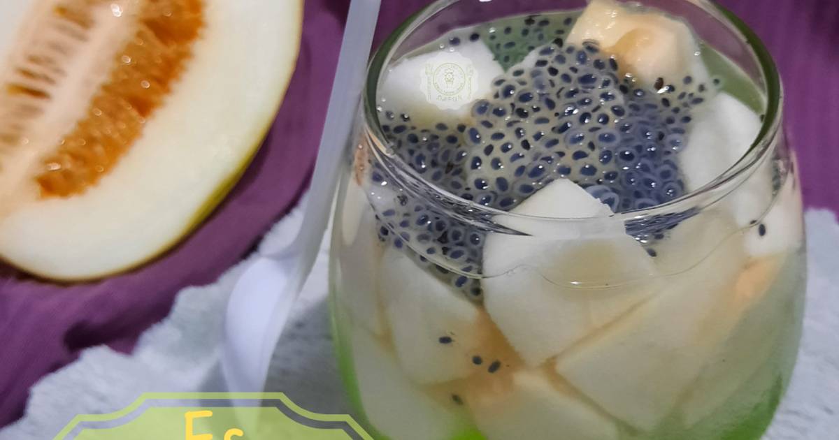 621 resep es timun sirup melon enak dan mudah - Cookpad