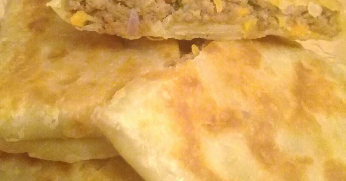 Stuffed Chapati Rolls (Mkate Wa Nyama) Recipe by Binty Abubakar - Cookpad