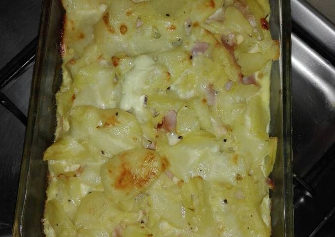 Papas En Capas Receta De Silvia Dujan Cookpad