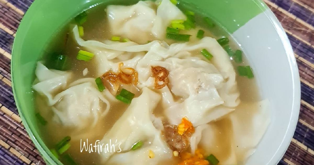 Resep Pangsit Rebus oleh rika rayung - Cookpad