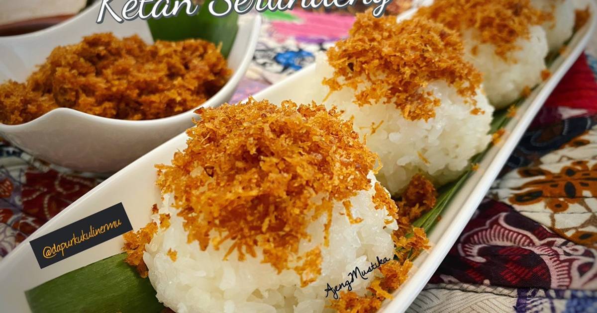 Resep Ketan Serundeng oleh Ajeng Mustika - Cookpad