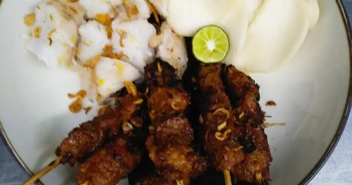 Resep sate babi slice rumahan enak dan mudah - Cookpad