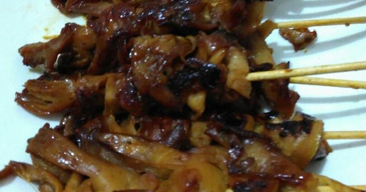 Resep Sate Jamur.....Sehat Utk Diet oleh diananoorida - Cookpad